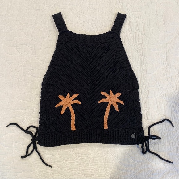 Scotch & Soda | Tops | Scotch Soda Palm Tree Crochet Top | Poshmark